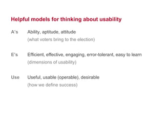 Need a little usability? | PPT