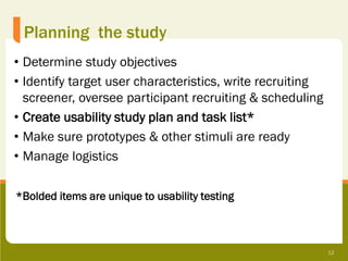 Usability Testing for Qualitative Researchers - QRCA NYC Chapter event ...