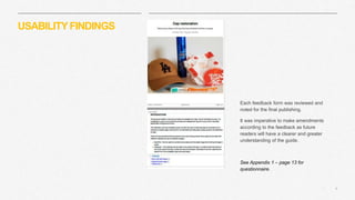 Usability test report | PPT