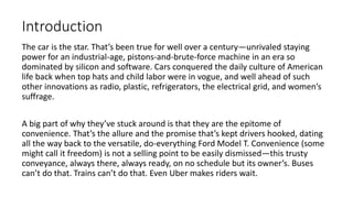 USA Car Industry | PPTX