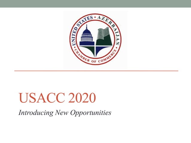 USACC 2020 | PPTX