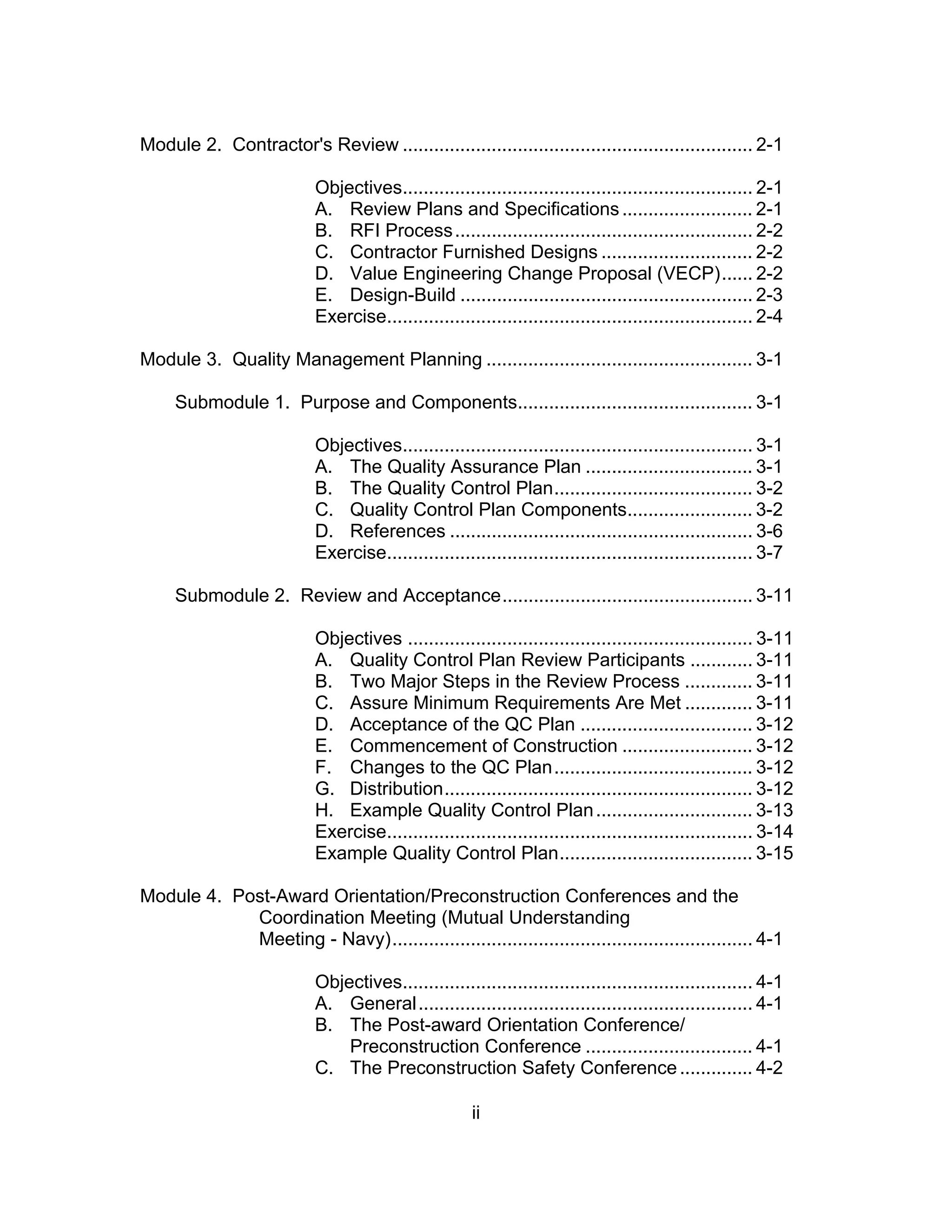 USACE Construction Quality Management manual | PDF