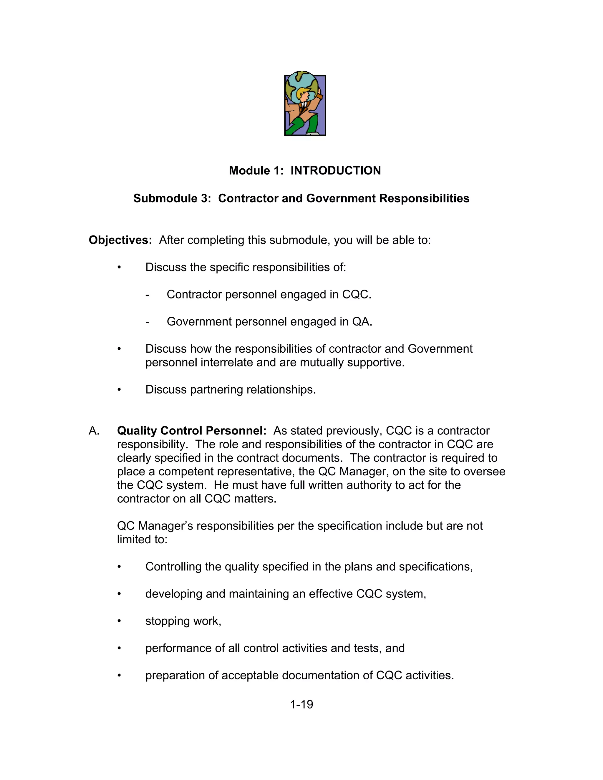 USACE Construction Quality Management manual | PDF