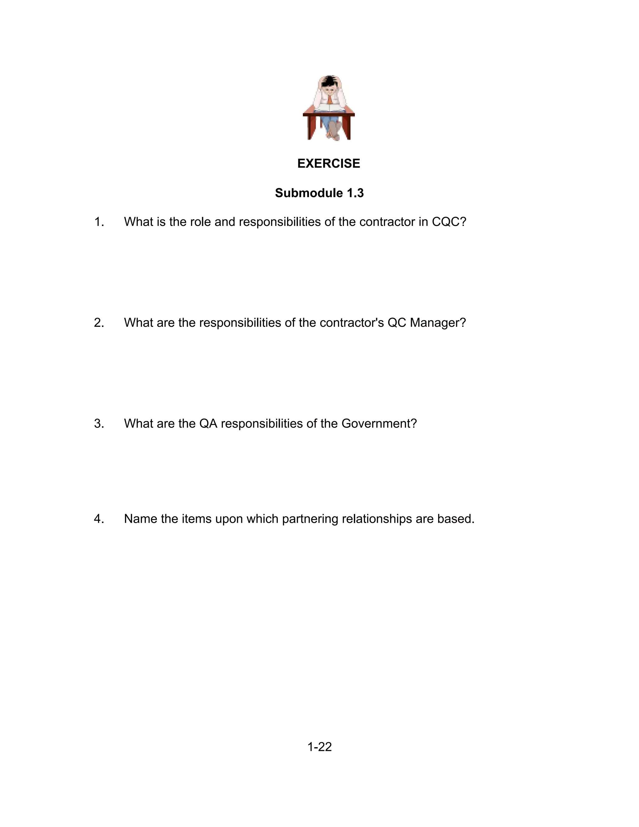 USACE Construction Quality Management manual | PDF