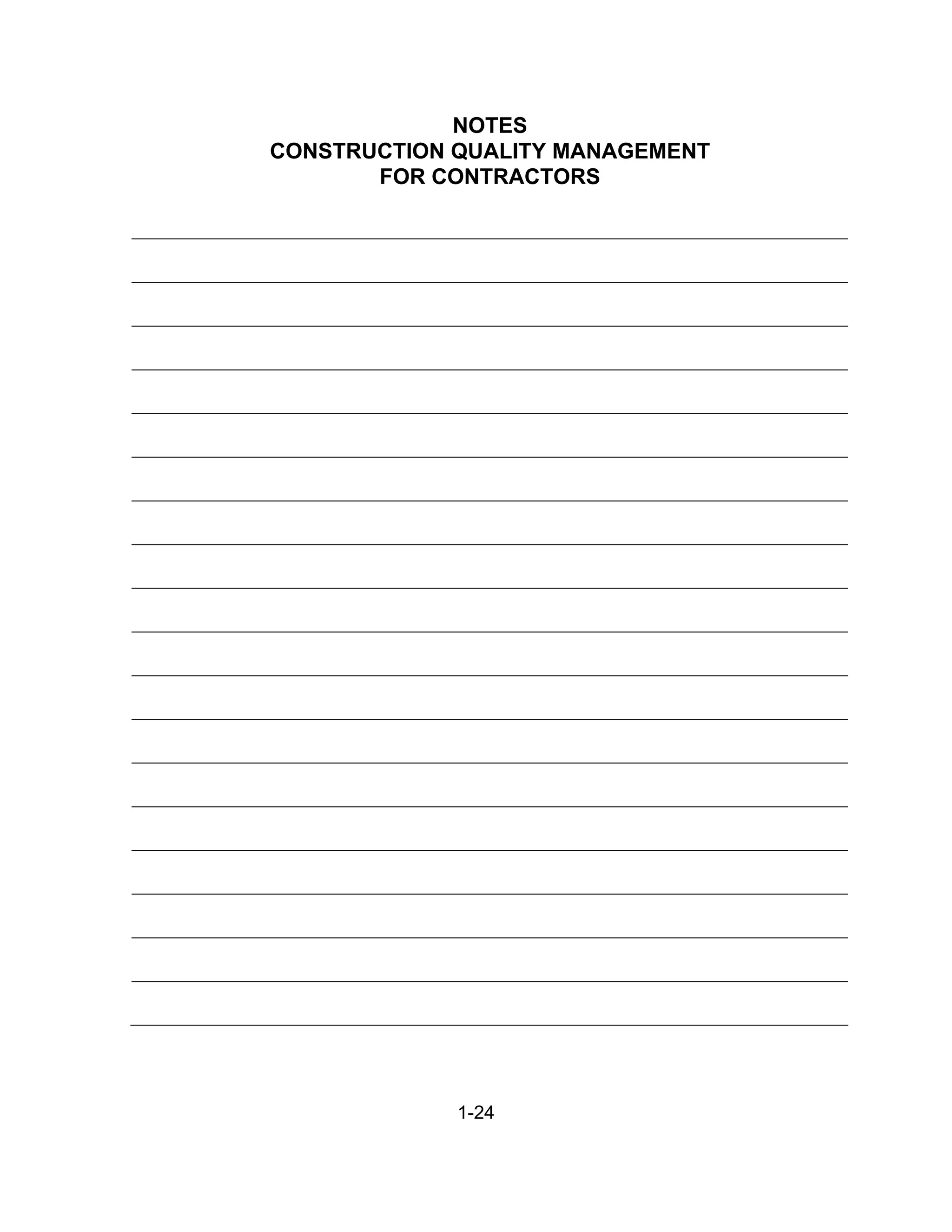 USACE Construction Quality Management manual | PDF