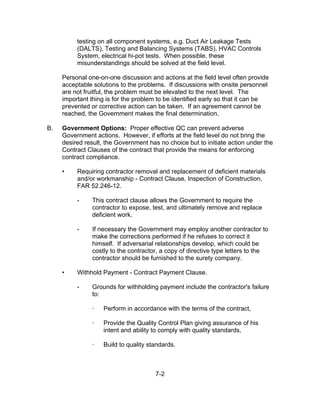 USACE Construction Quality Management manual | PDF