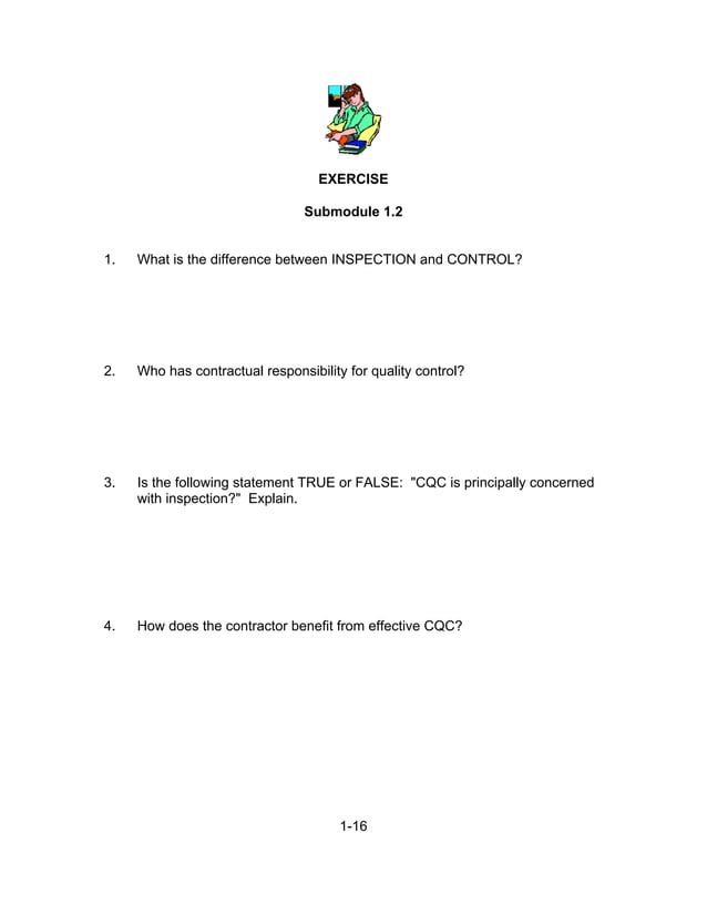 USACE Construction Quality Management manual | PDF