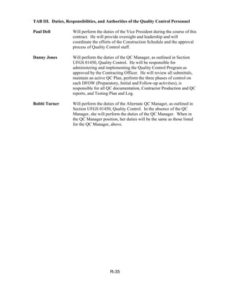 USACE Construction Quality Management manual | PDF
