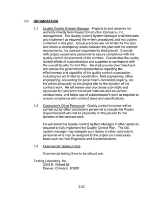 USACE Construction Quality Management manual | PDF