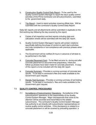 USACE Construction Quality Management manual | PDF