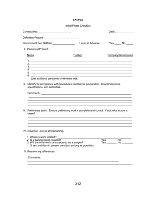 USACE Construction Quality Management manual | PDF