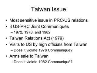 usachina relationship from history to currently | PPT