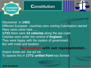 Usa constitution. introduction | PDF | Law