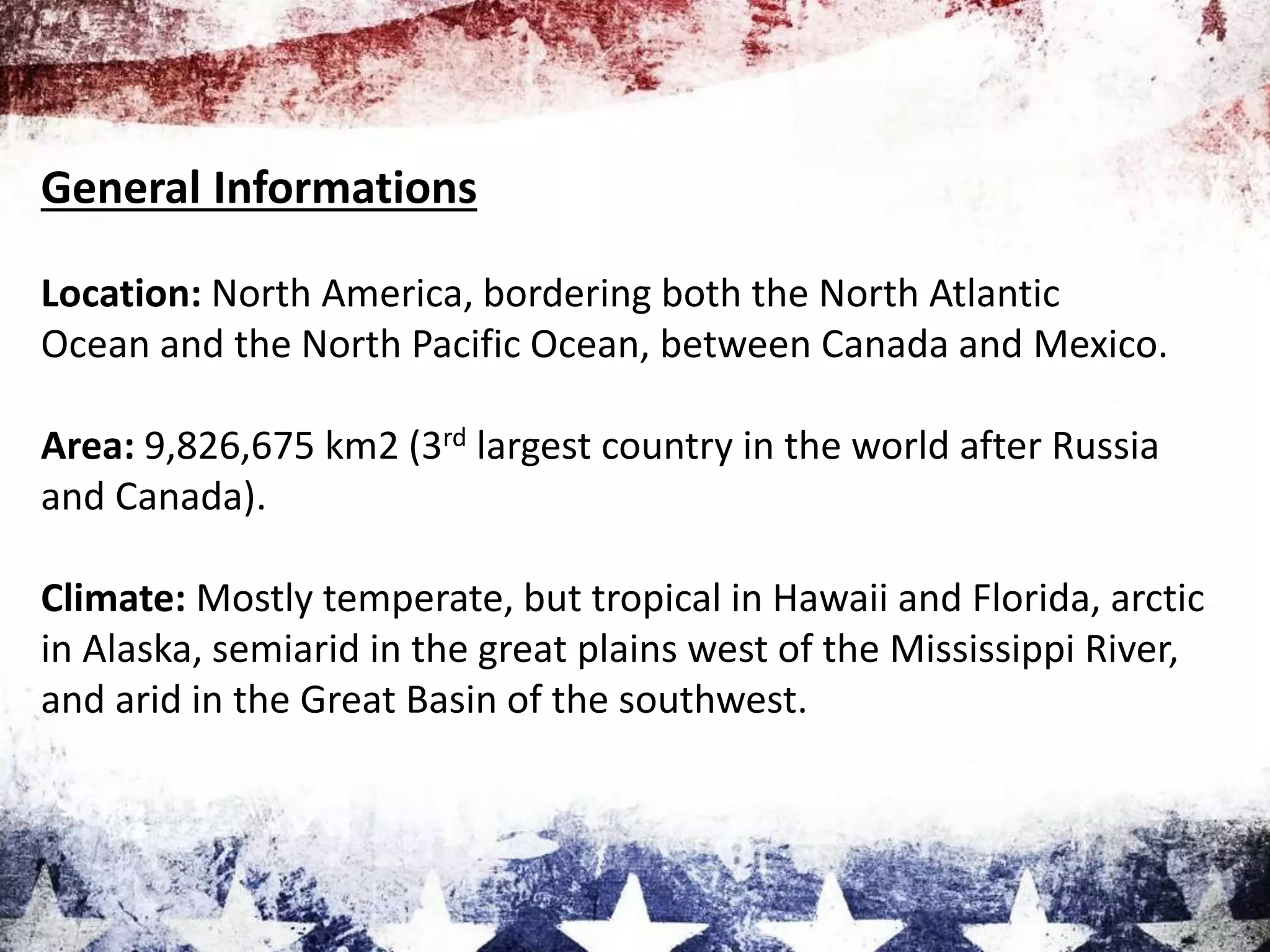 Usa culture presentation | PPTX