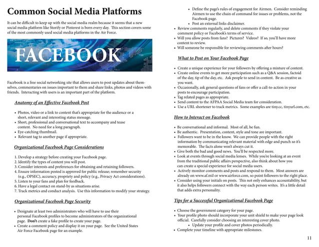 USAF Social Media Policy | PPT