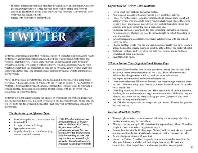 USAF Social Media Policy | PPT