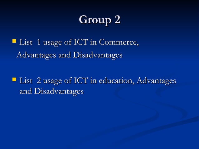 Usage Of Ict In Every Day Life | PPT | Internet | Computing