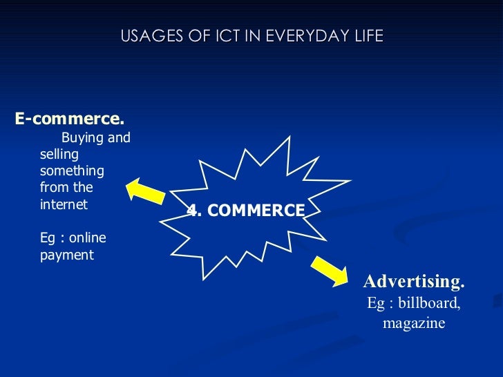 Usage Of Ict In Every Day Life