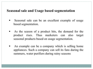 Usage Segmentation | PPT