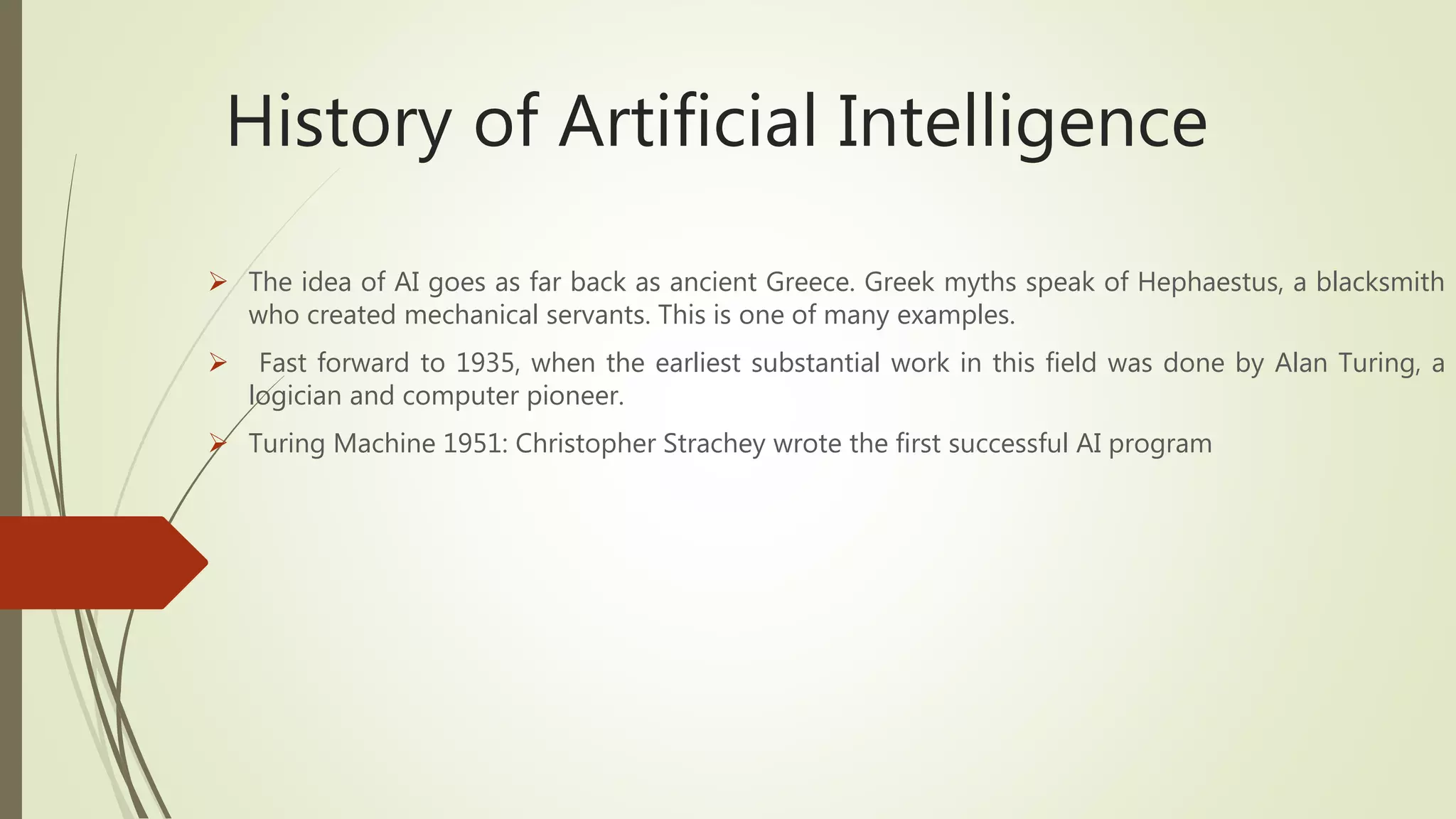 Usage of artificial intelligence in everyday life | PPTX