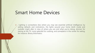 Usage of artificial intelligence in everyday life | PPTX