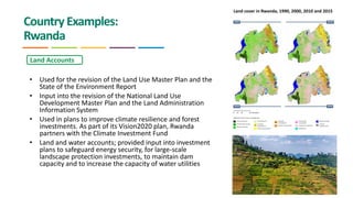 Usage of Environmental Accounting for policy framing Examples from ...