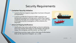 Usage of ocean transportation | PPTX