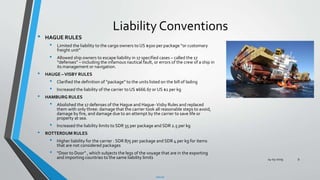 Usage of ocean transportation | PPTX