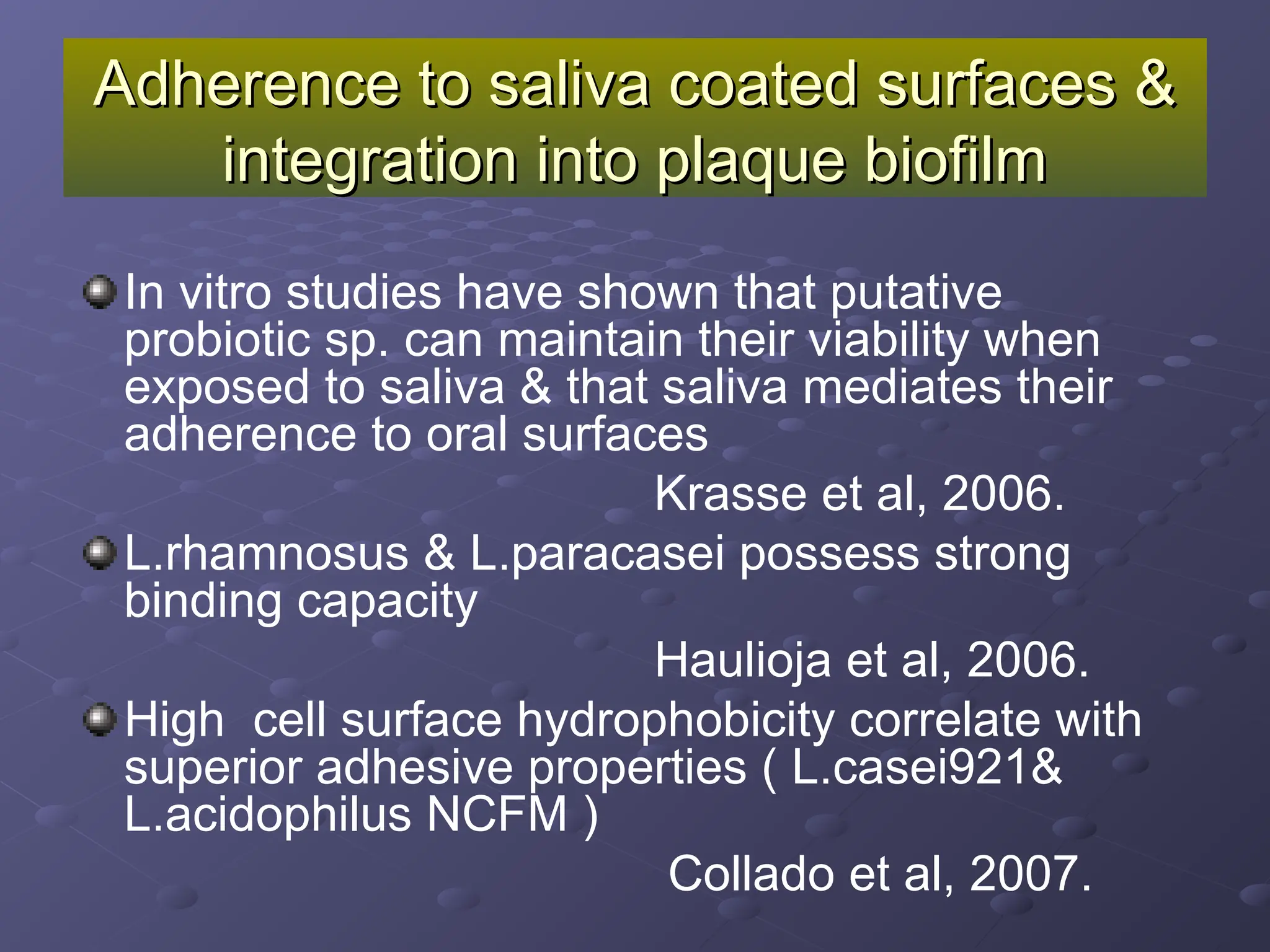 USAGE OF PROBIOTICS IN CHRONIC PERIODONTAL DISEASES.ppt