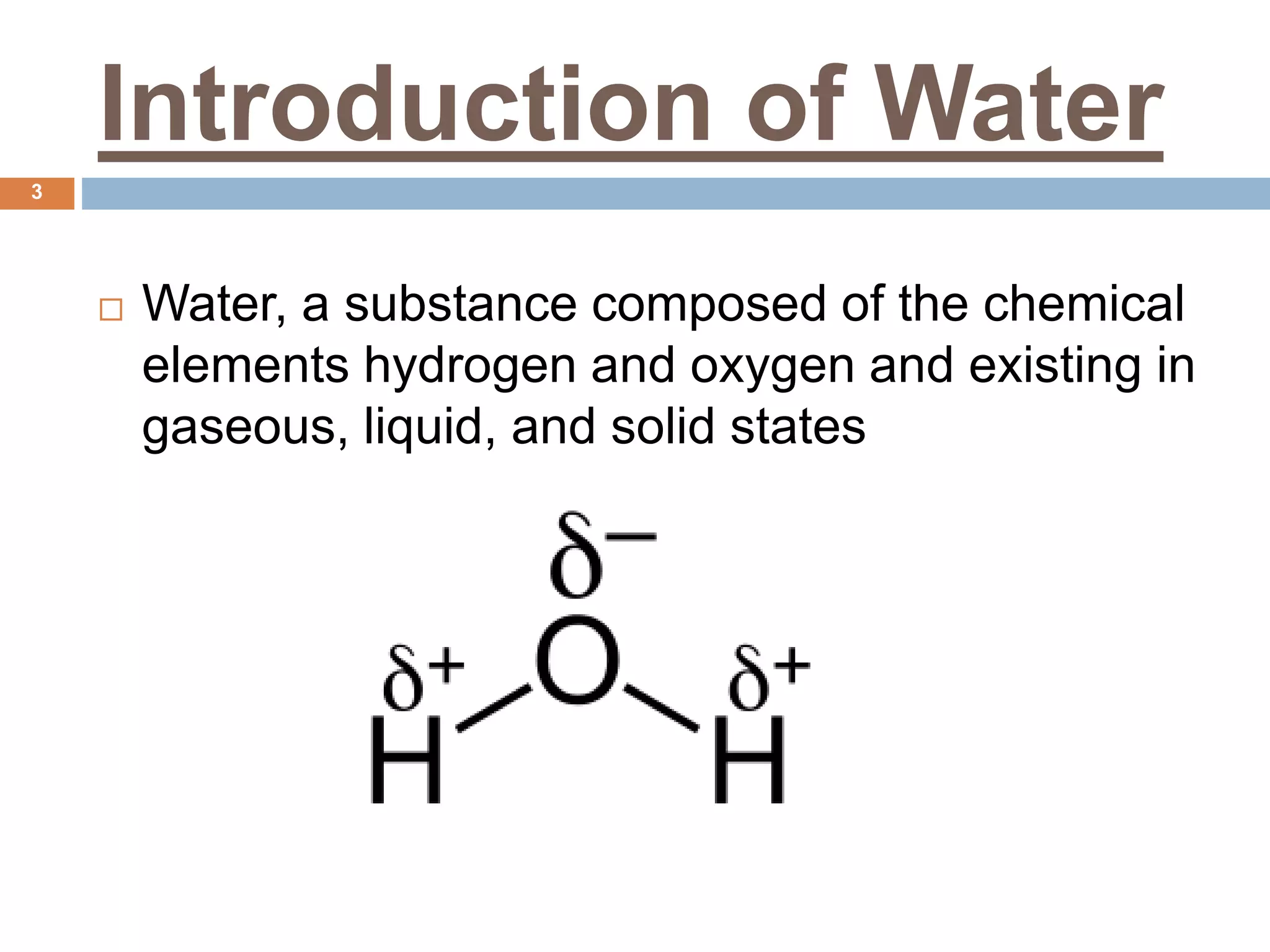 Usage of water in industry | PPTX