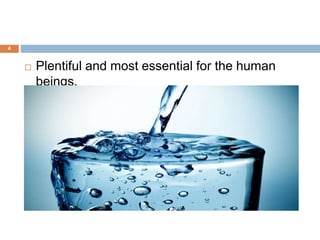 Usage of water in industry | PPTX