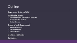 Governance of USA | PPTX