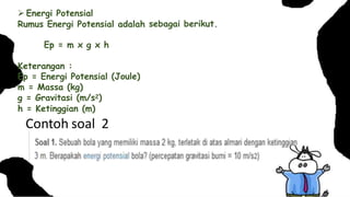 Usaha dan energi | PPTX