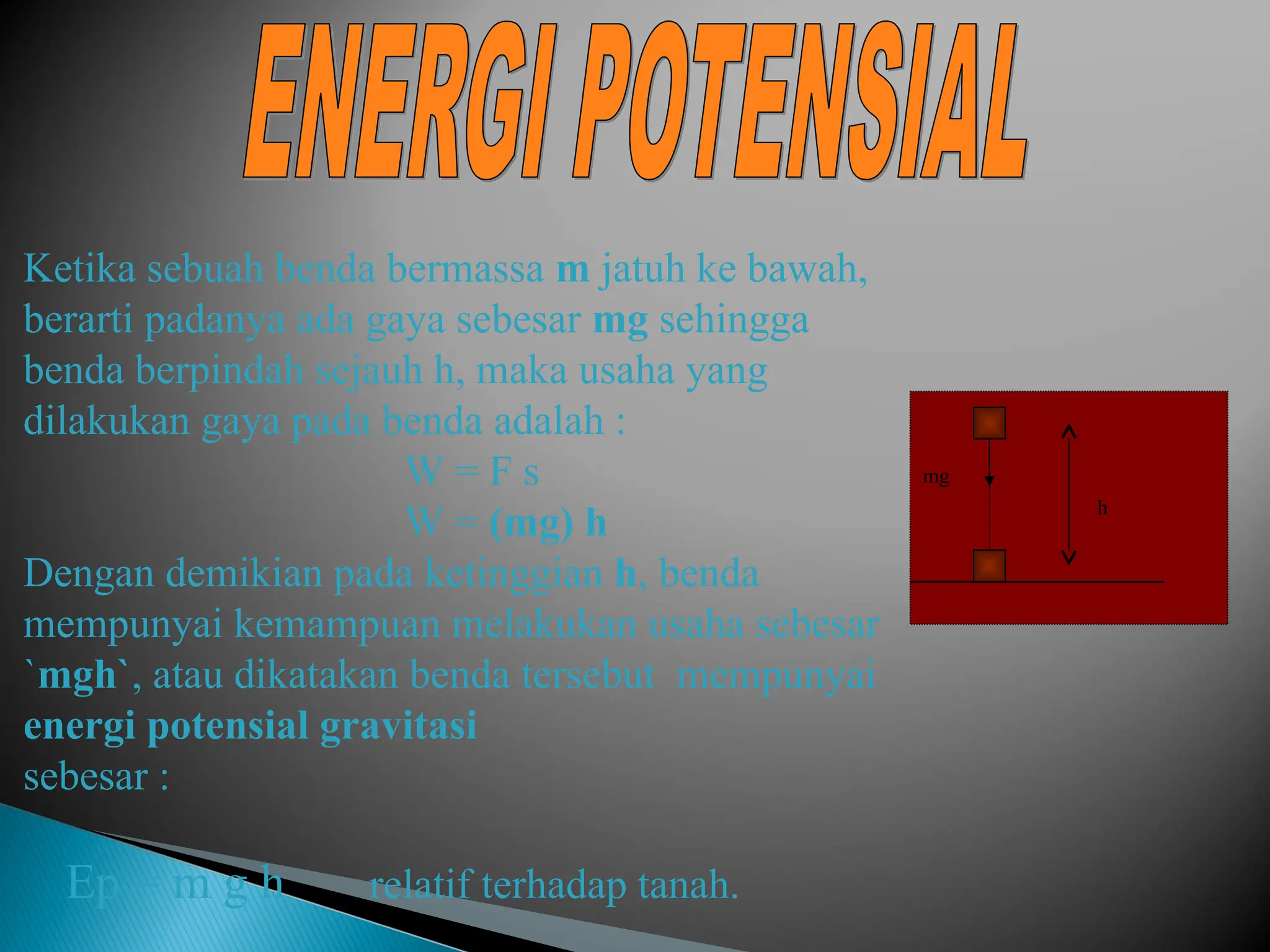 usaha dan energi merupakan bagian dari mekanika.ppt