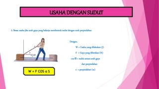 USAHA DAN ENERGI KELAS 10 | PPTX