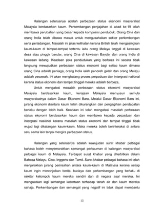 Usaha dan strategi yang diambil oleh kerajaan bagi memantapkan usaha ...