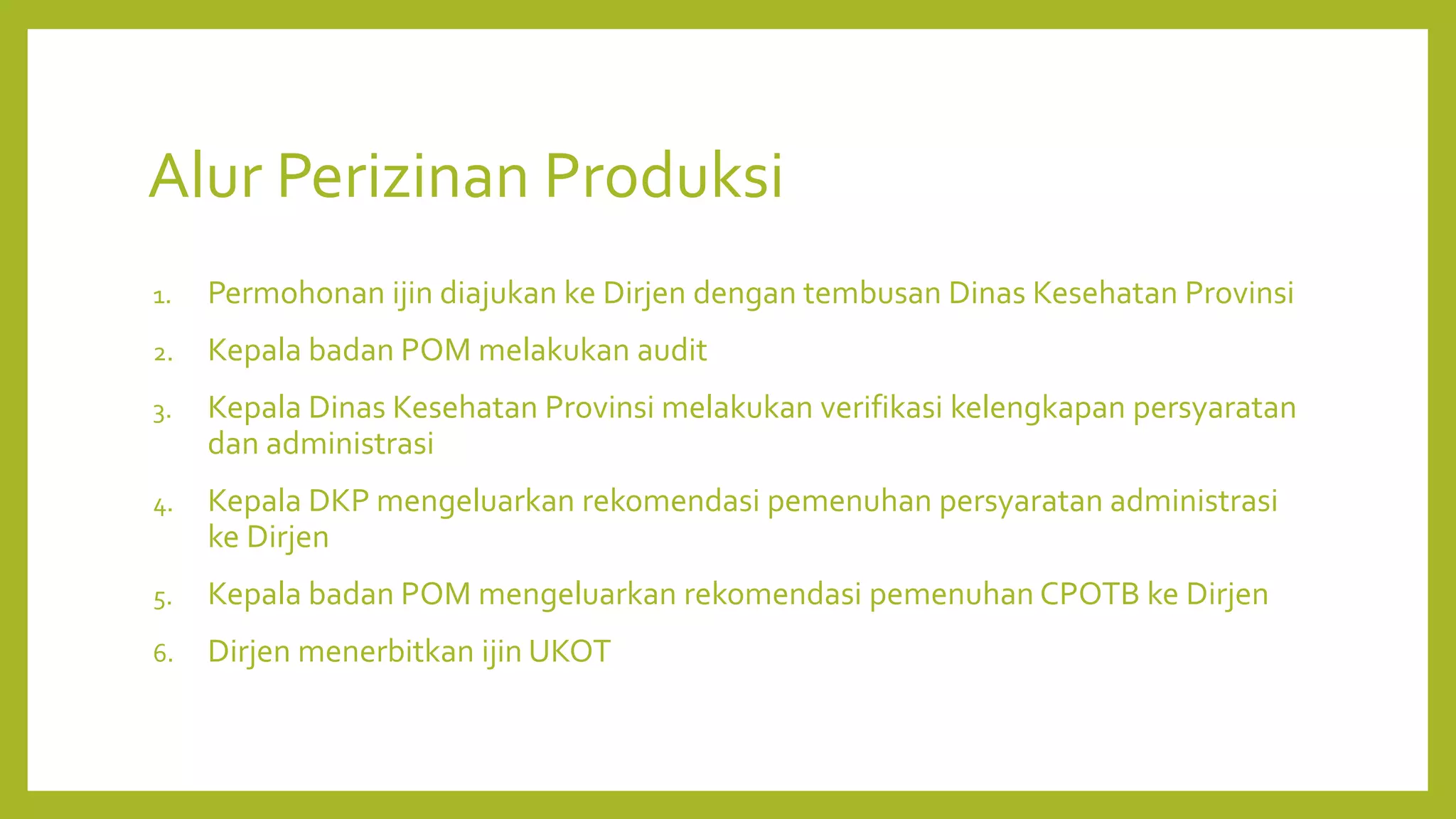 Usaha Kecil Obat Tradisional (UKOT) | PPTX