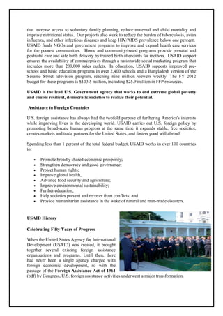 USAID | PDF
