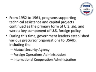 USAID (United states Agency for International Development) | PPTX