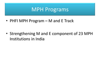 PHFI and MEASURE Evaluation Collaboration: Partnership and Beyond ...