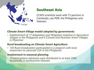 USAID & CCAFS Low-Emission Rice Webinar: Options, ambition, feasibility ...