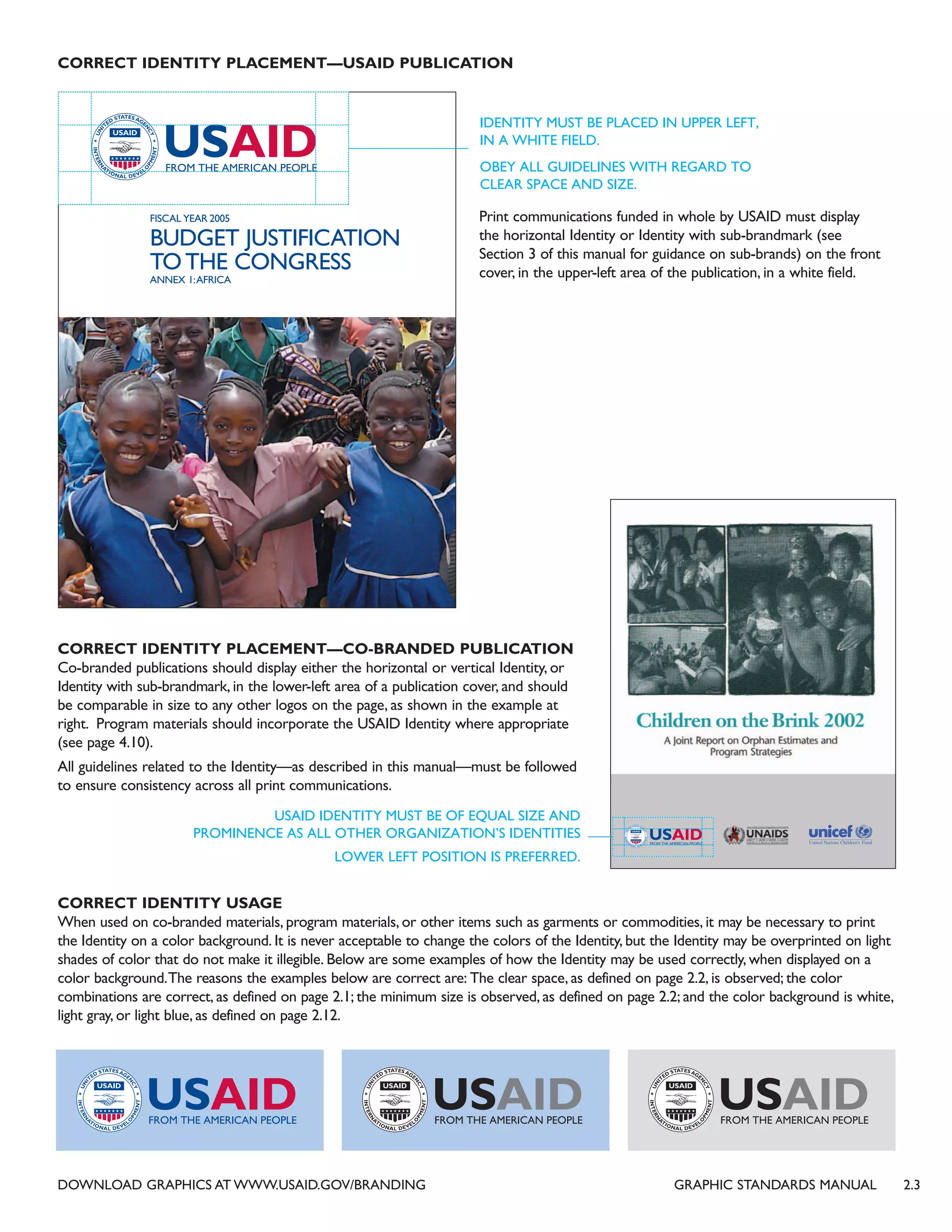Usaid graphic standards_manual | PDF