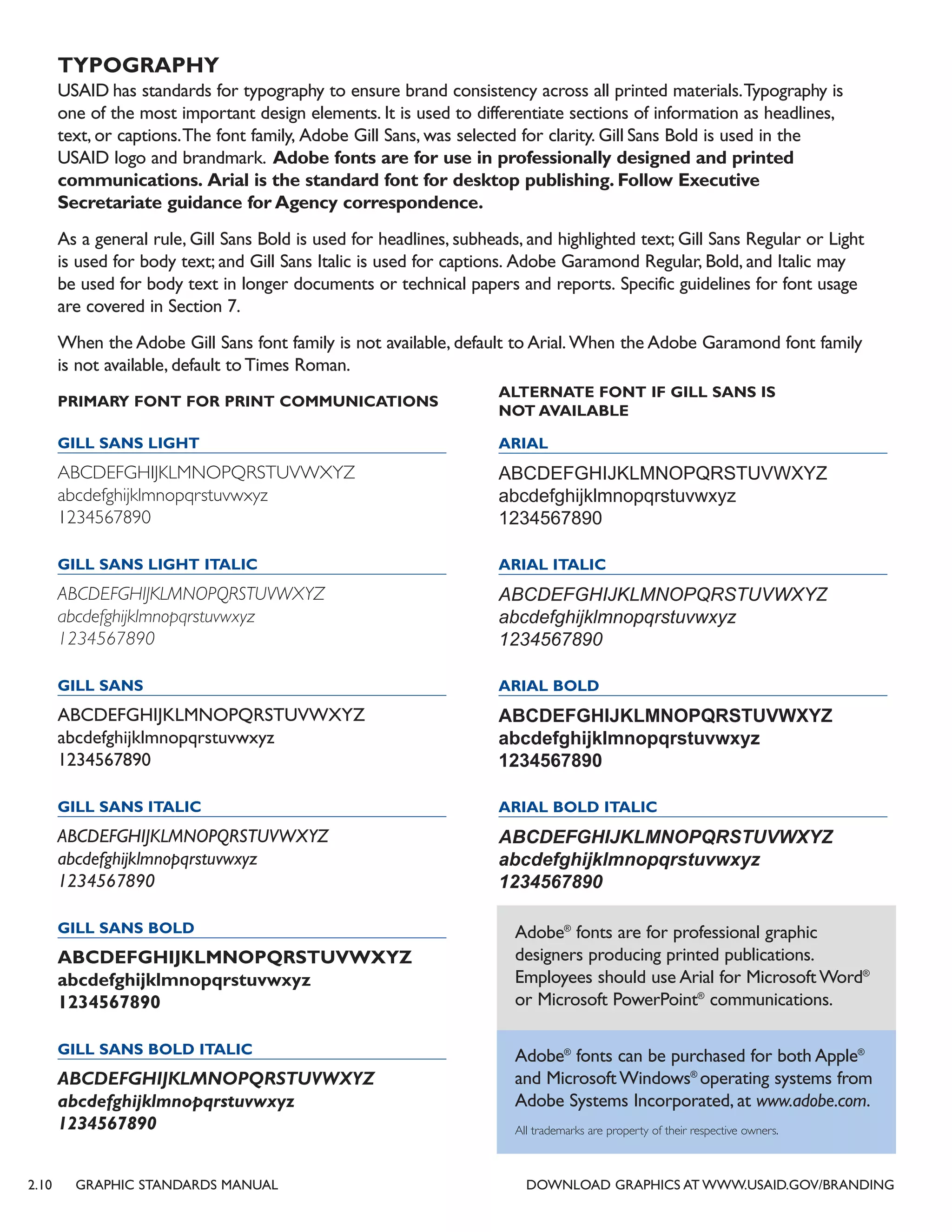 Usaid graphic standards_manual | PDF
