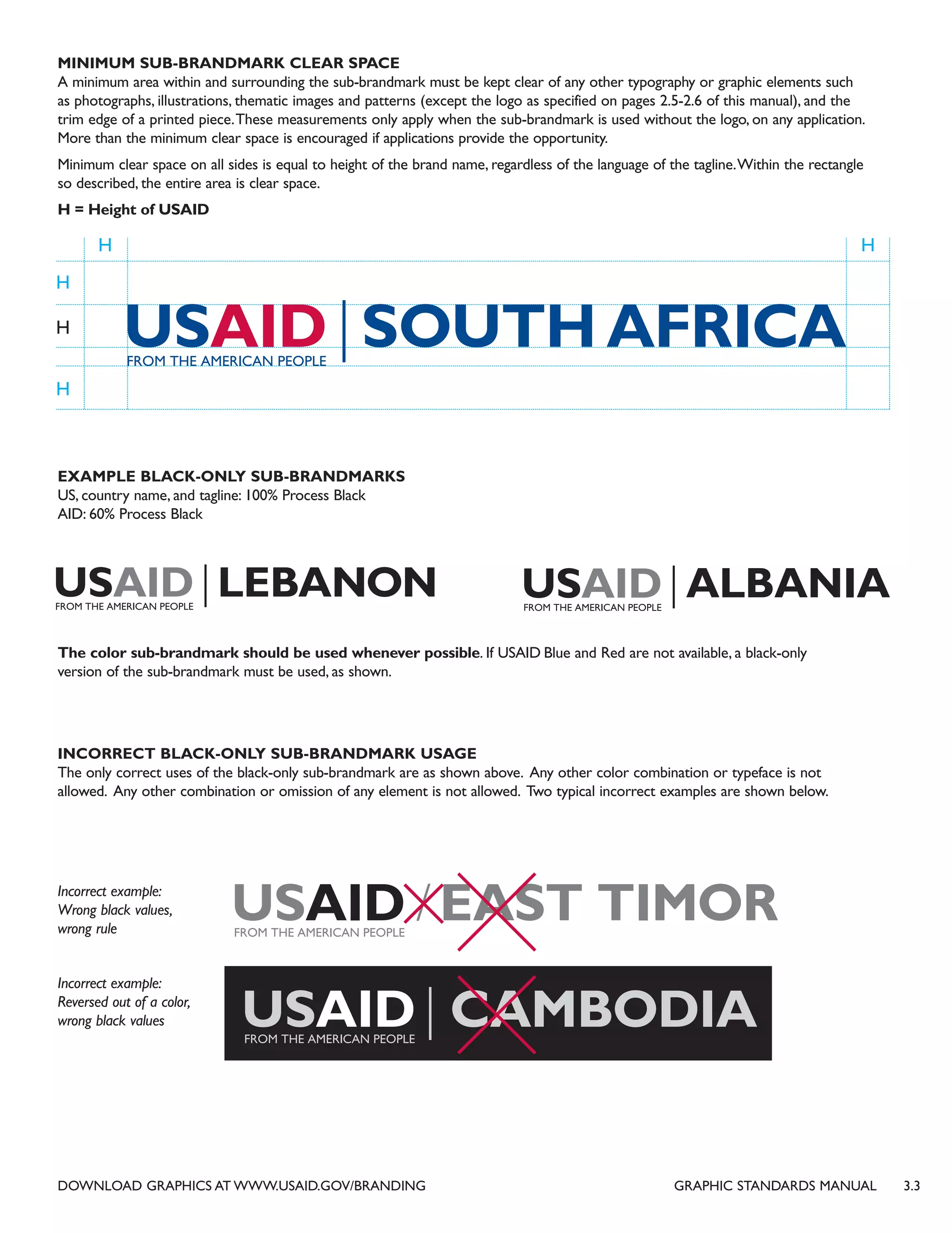 Usaid graphic standards_manual | PDF