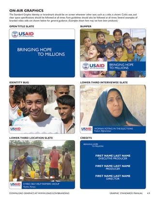 Usaid graphic standards_manual | PDF