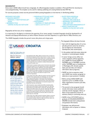 Usaid graphic standards_manual | PDF