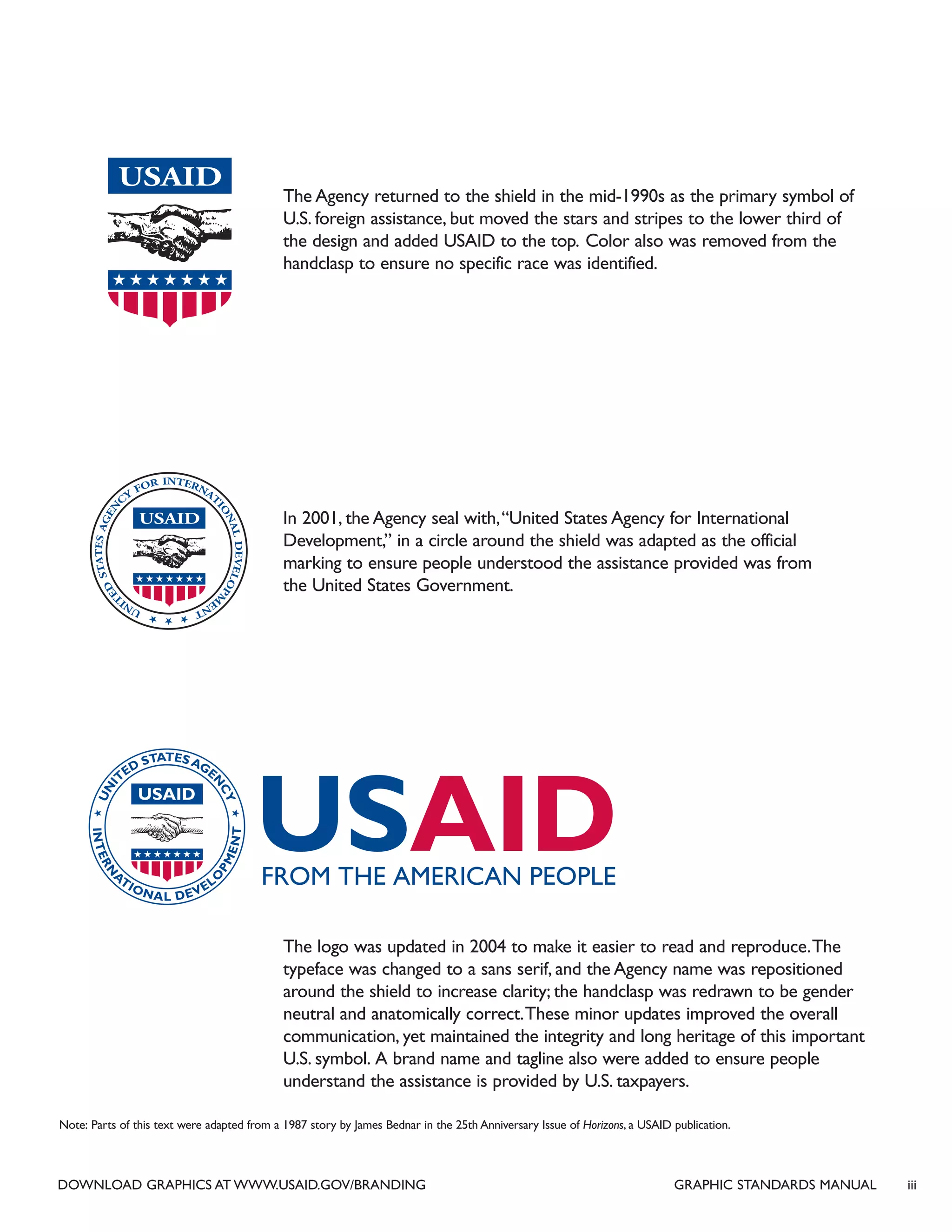 USAID Graphic Standards Manual | PDF
