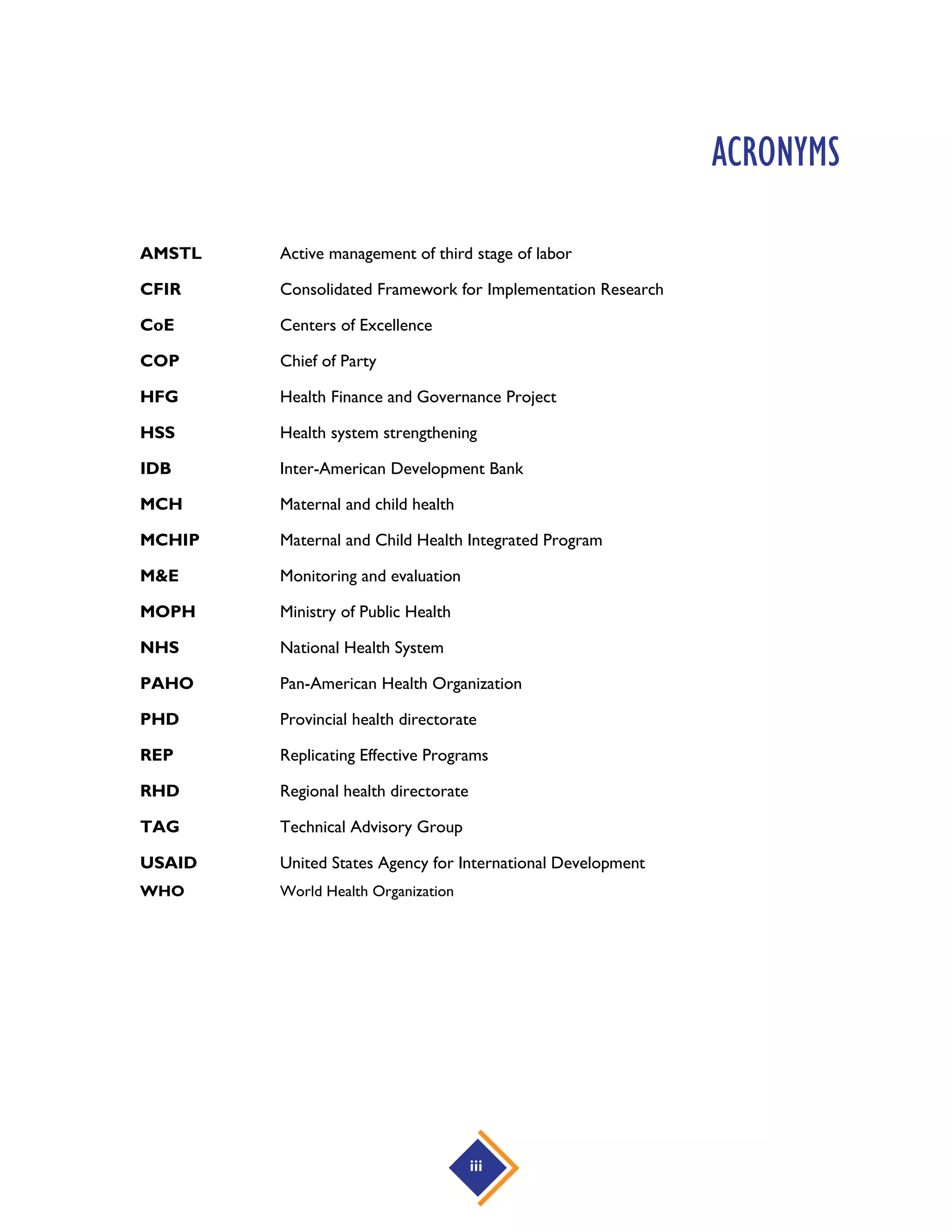 Case study: Maternal & Child Centers of Excellence: Improving health ...