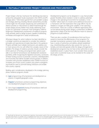 Building Resilience to Recurrent Crisis USAID POLICY AND PROGRAM GUIDANCE | PDF