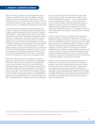 Building Resilience to Recurrent Crisis USAID POLICY AND PROGRAM GUIDANCE | PDF